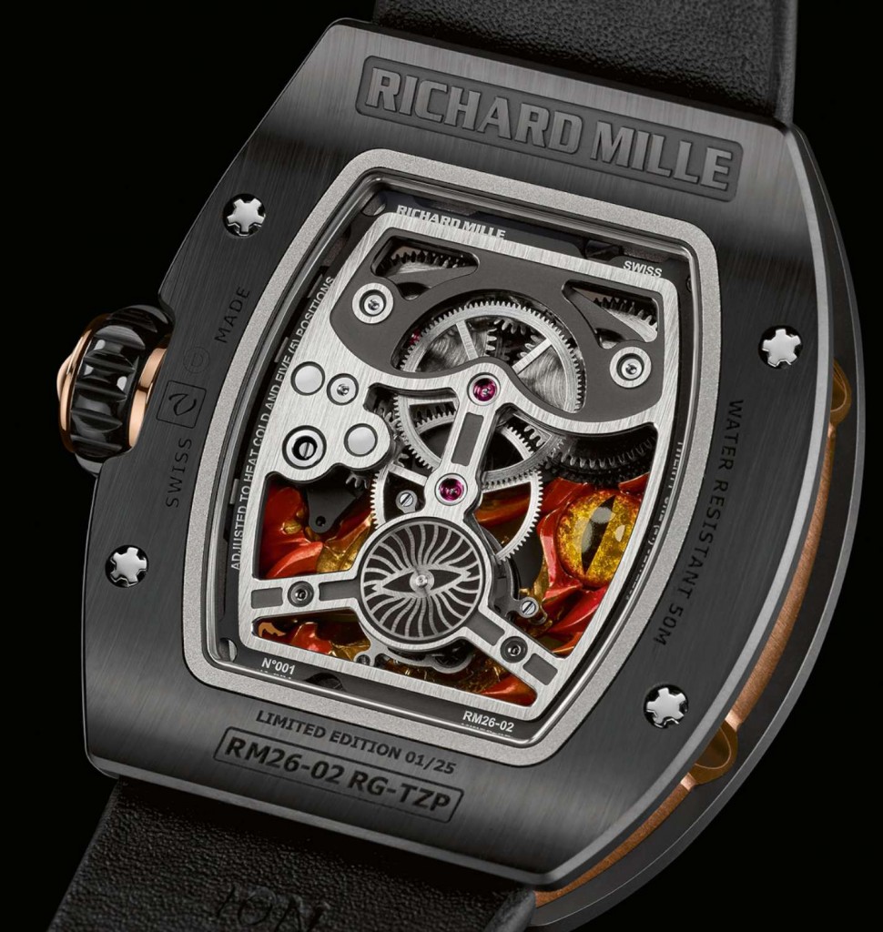 Watch on fire: the Richard Mille Evil Eye RM 26-02 Tourbillon - Time ...