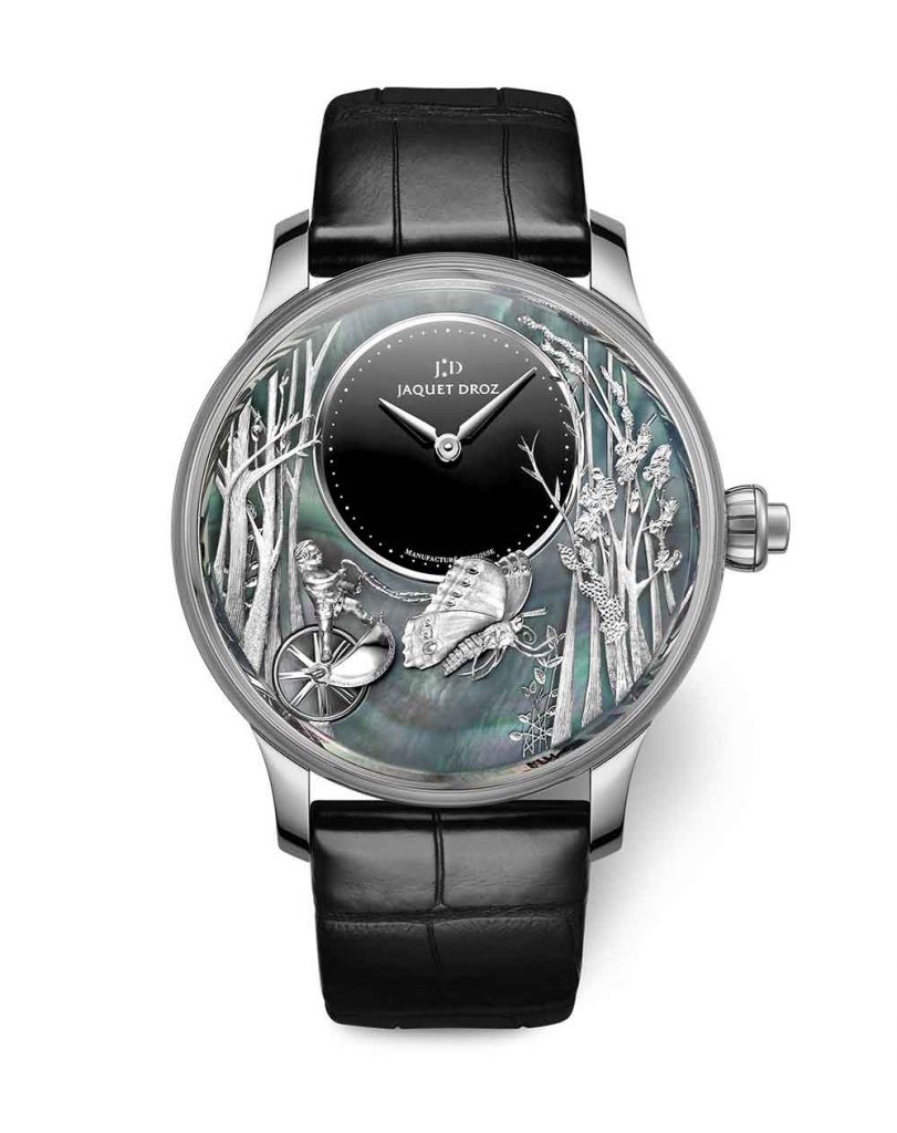 Jaquet Droz Loving Butterfly Automaton - Time Transformed